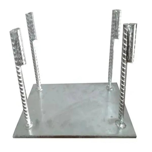 Quality Steel Shielding Embedded Bottom Curtain Wall Embedded Plates Hot Dip Galvanized for sale