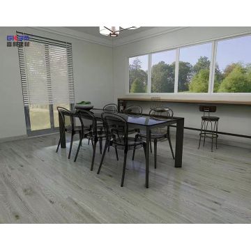 Quality 5mm SPC Flooring For Bathroom Cloudy Gray Oak Stone Composite Click GKBM SY for sale