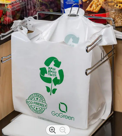 Quality Recyclable Biodegradable Shopping Bag Packaging Compostable Reusable Bags for sale