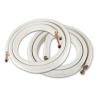 Quality Pancake AC Spare Part Air Conditioner Insulated Copper Tube 1/2'' 3.5m for sale