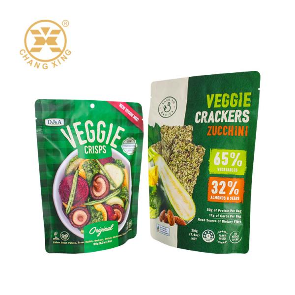Quality Private Label Zipper Top Dry Fruit Packaging Bags Gravure Printing for sale