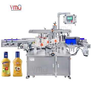 Quality YM620 Automatic Square Bottles Label Applicator Jerry Can F-Styel Jugs Two Heads for sale