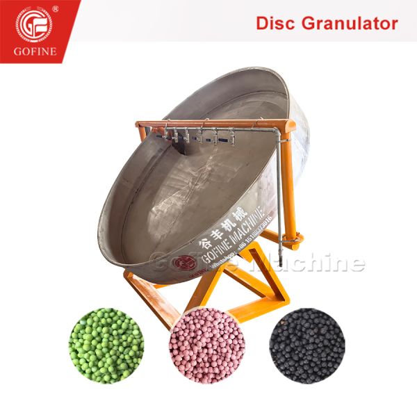 Quality 1000kg/H Disc Organic Fertilizer Granulator Npk Compound Fertilizer Rotary Granulator for sale