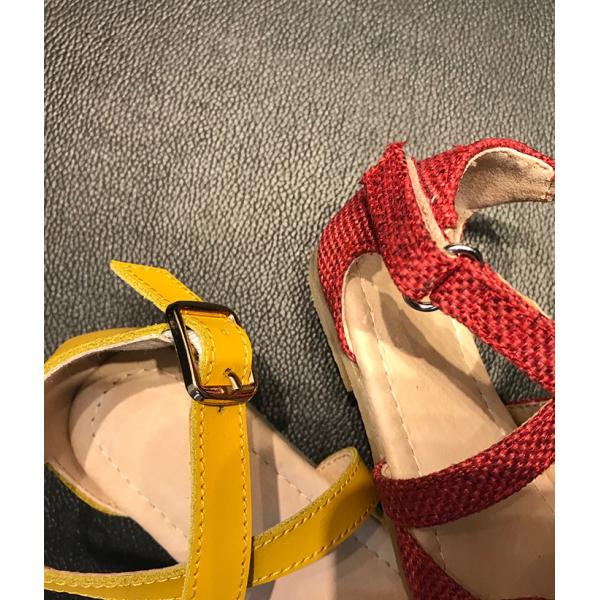 Quality Summer Little Kids Ankle Strap Ballet Flats for sale