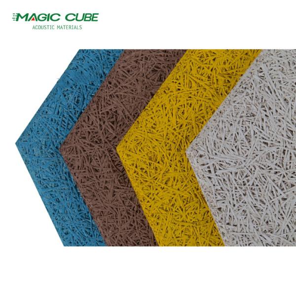 Quality Lightweight Wood Wool Board Ceiling For Office Building Soundproofing for sale