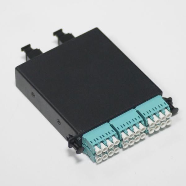 Quality 24F Optical MPO Cable Assemblies MTP to LC OM3 Cassette Modular Polarity A for sale