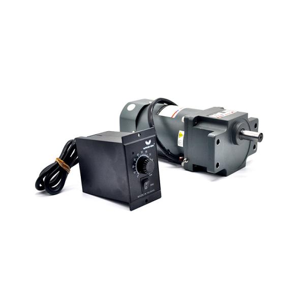 Quality Micro Motor AC 60W Single Phase gear motor with speed controller &Right angle gearbox for sale