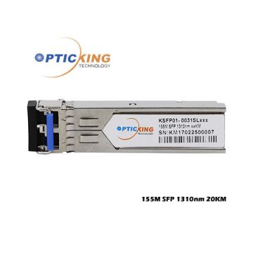 Quality 20km 155Mbps SFP LC Duplex 1310nm SFP Optical Transceiver Module for sale