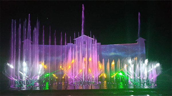 Quality Vietnam Show Water Dancing Fountain Musical Signal Control for sale
