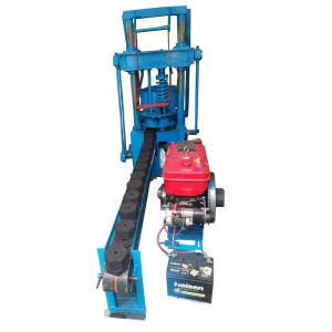 Quality Coal Breeze Raw Material Diesel Engine Charcoal Press Hexagon Briquette Making for sale