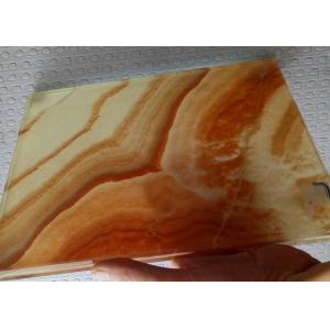 Quality 3mm Stone Laminated Glass UV Stable High Humidity Resistant for sale