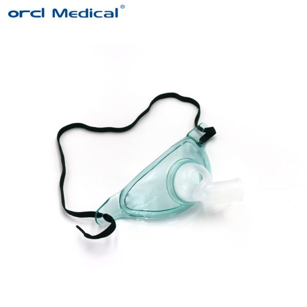 Quality Medical Adult Children Single Use PVC Disposable Tracheostomy Oxygen Mask for sale