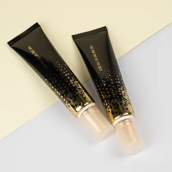 Quality Customized Sun Cream Tube Oval Nozzle Cosmetic Tube Portable for sale