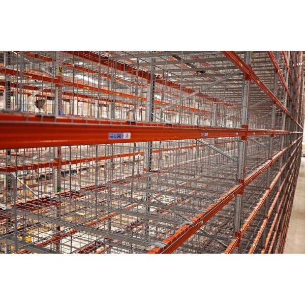 Quality Powder Coating Wire Mesh Decking Pallet Rack 1000kg Mesh Gauge for sale