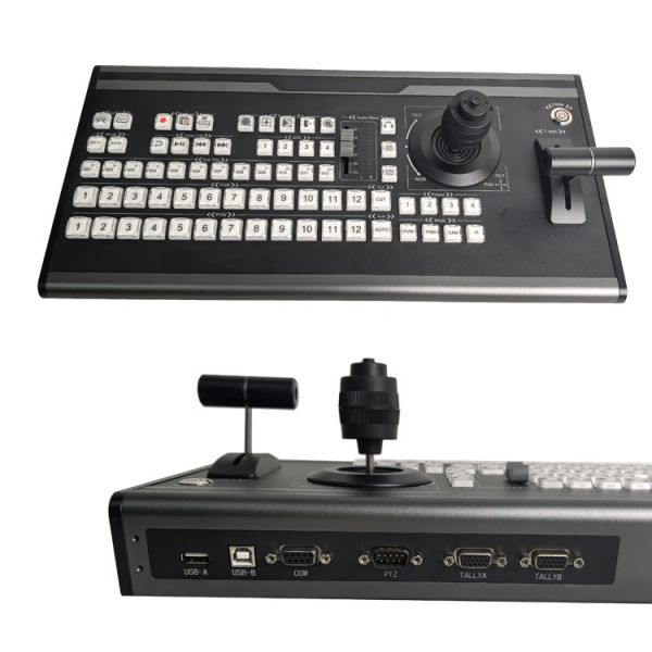 Quality Custom Video Switcher 8 Channel Keyboard Live Streaming Encoder for sale