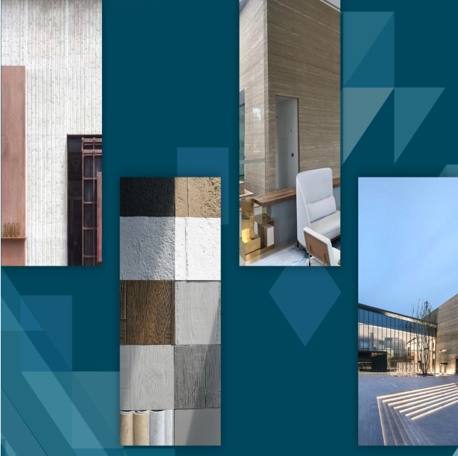 1200x600mm Flexible Stone Ceramic Floor Tiles Stone Effect Plate Rammed ...