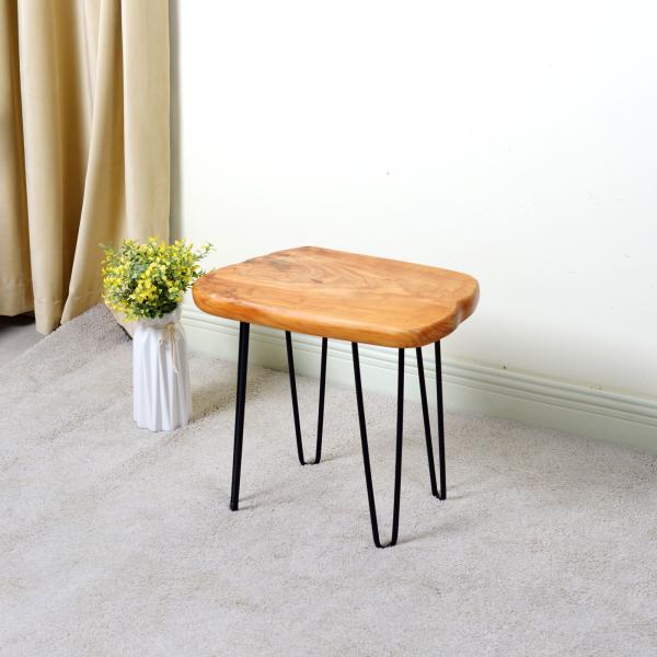 Quality Retro Simple Style Cedar Four-Corner Wooden Home Small Coffee Table for sale