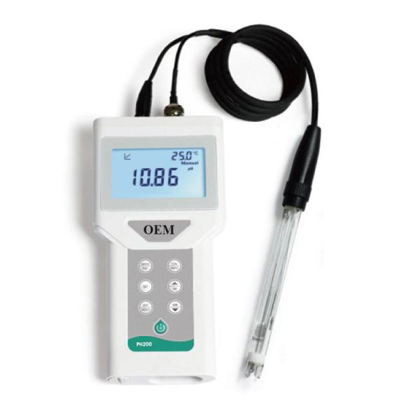 Quality 65*40mm Multi-line LCD Backlight Display Handheld Oxidation Reduction Potentiometer IP67 for sale