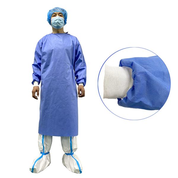 Quality Ultrasonic Seam SMS Surgical Gown for sale