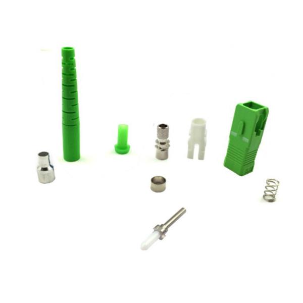 Quality SC Fiber Optic Connectors Single / Multi Mode For Patch Cord Various Color for sale