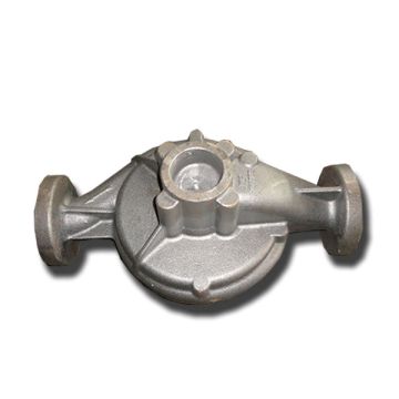 Quality Customized Ductile Iron Casting / Sand Blasting Valve Body Valve Parts Casting for sale
