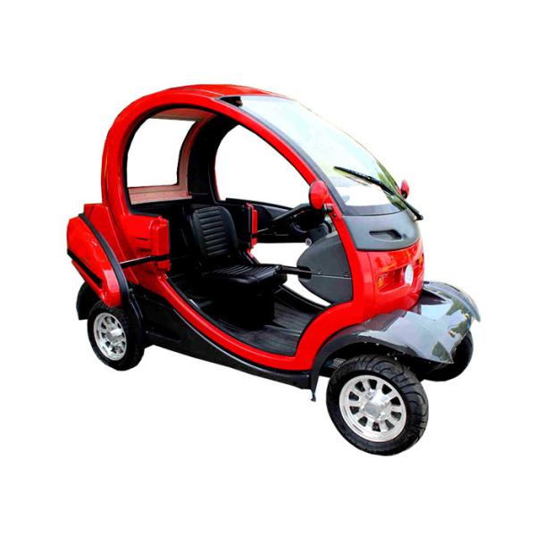 Quality Lead - Acid Battery 50km Lightweight Electric Car , Big Inner Space Mini Electric Scooter for sale