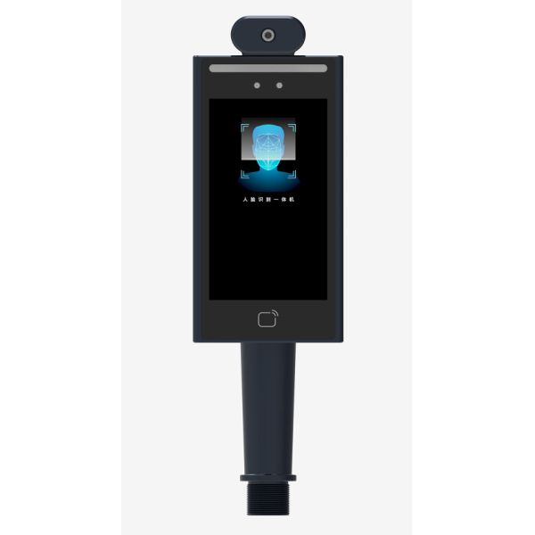 Quality 6.95 Inch Android 9.1 Infrared Thermometer Scanner Infrared With Card Reader for sale