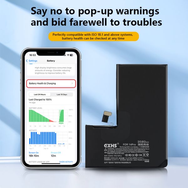Quality 3300mAh Replacement Battery For iPhone 12/12Pro with Zero-cycle Performance Test for sale
