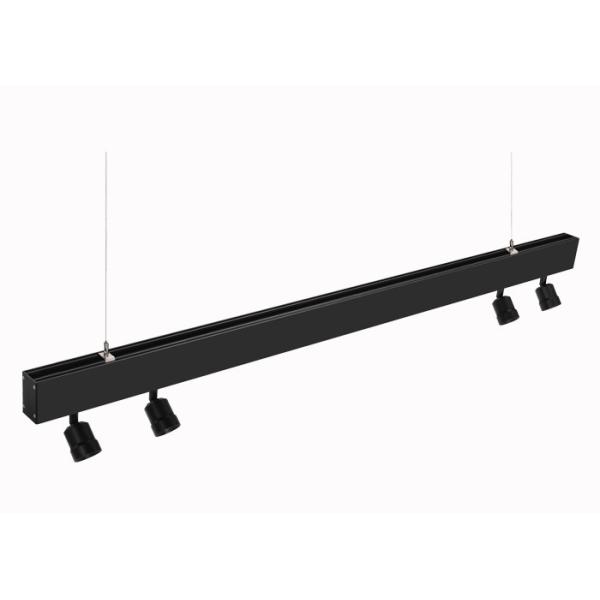Quality Suspended LED Linear Lighting Fixture 50Hz Warm White Long Life IP20 for sale