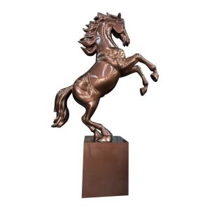 Quality Carved Bronze Horse Sculpture Perfect For Garden Park Hotel House And Villa for sale