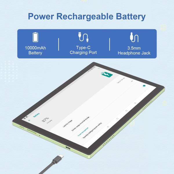 Quality C Idea WIFI Android 14 TF Storage 512GB Touch Screen Tablets With Keyboard and for sale
