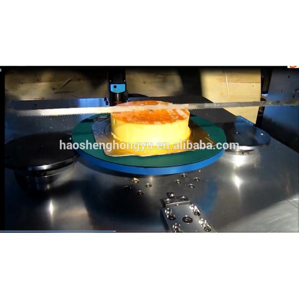 Quality Embryo Bakery Cake Cutting Machine Industrial Cake Slicer ODM for sale