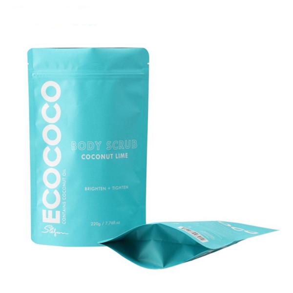 Quality Food Grade 147 Microns Zipper Packaging Pouch For Bun for sale