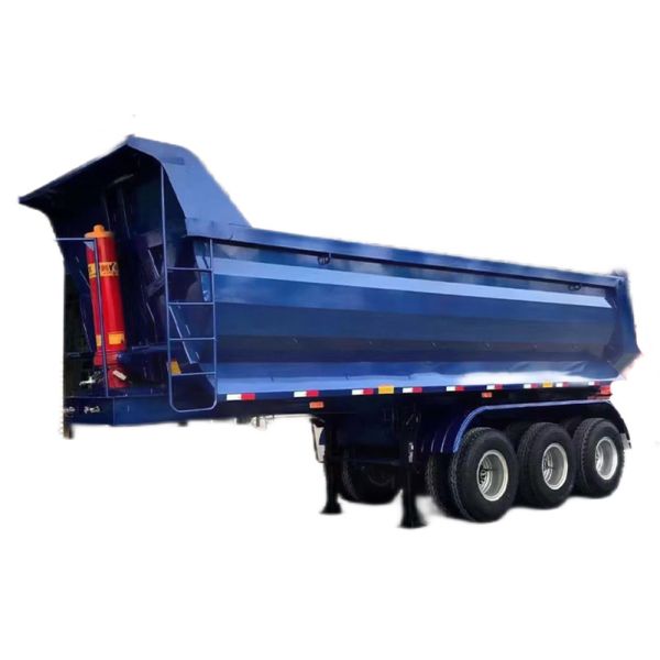 Quality 70T 44 Cubic Meters 5 Axle Dumper Tipper Semi Trailer for 3/4 Axle and 40 Ton Payload for sale