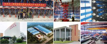 Push Back Pallet Rack High Density Warehouse Storag Rack