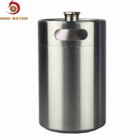 Quality Homebrewing Soda 5L Stainless Mini Keg With Lid for sale