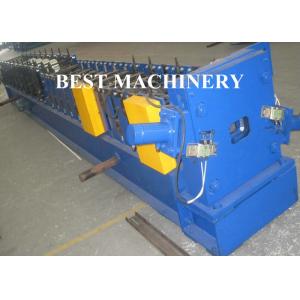 Quality Portabe Eblow Water Channel Pipe Roll Forming Machine Hydraulic Mould Cutting for sale