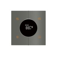Quality 86x86mm Home Smart Thermostat , 24V DC Knob Style Thermostat for sale