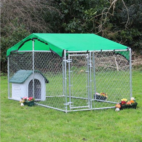 Quality Heavy Duty Canopy 2x1.8m Dog Cage Kennel For Backyards for sale