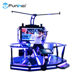 Quality 9D Shooter VR Space Walk  Indoor Virtual Reality E - Space Station Simulator 1 Player for sale