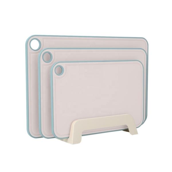 Quality Plastic Cutting Boards with Deep Juice Grooves Lava Orange Durable and for sale