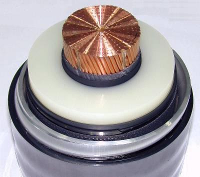 Cu/XLPE/CAS/PVC 132kv Single Core 400sqmm XLPE Insulated Underground Power Cable
