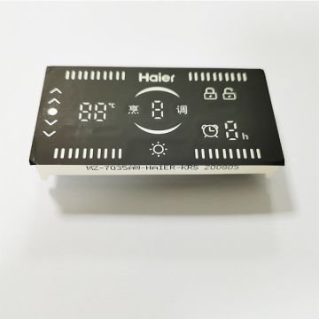 Quality Home Gas Cooking Custom LED Displays Panel 70*35mm Rosh Approved for sale