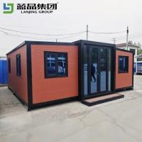 China High Load Bearing Expandable Prefab Container House Aluminum Alloy Window factory