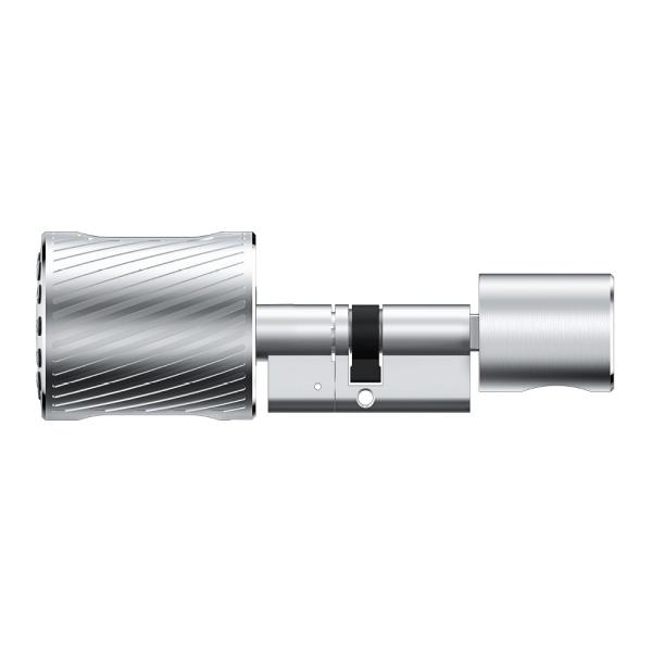 Quality Fingerprint Cylinder Door Lock Residential Adjustable Bluetooth Card Code Key for sale
