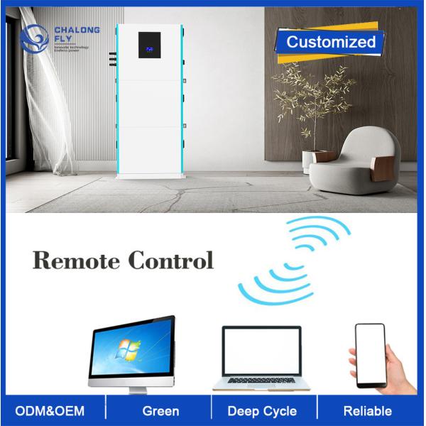 Quality OEM ODM LiFePO4 lithium battery Smart Household Battery Storage System Stacked for sale