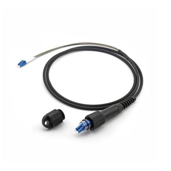 Quality PDLC Fiber Optic Patch Cord Single Mode Fiber Network Patch Cable 2F for sale
