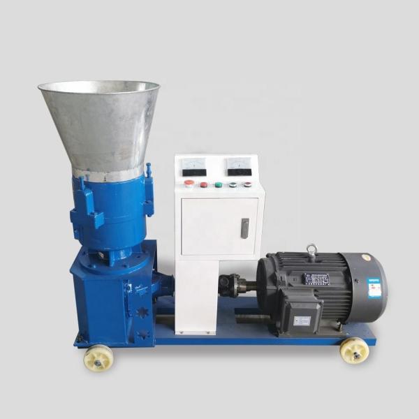 Quality Animal Poultry Fish Feed Making Machine / Wood Pellet Making Machine for sale