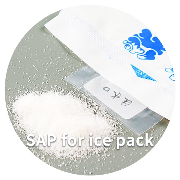 Quality Environmentally Safe Non-Toxic Sodium Polyacrylate Ice Pack with Long-Lasting for sale