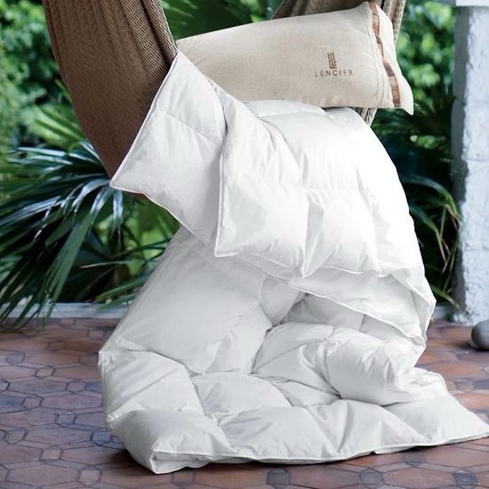 Quality 100% Cotton Down Proof Fabric 80% White Duck Down Duvet Hotel Quilt for sale